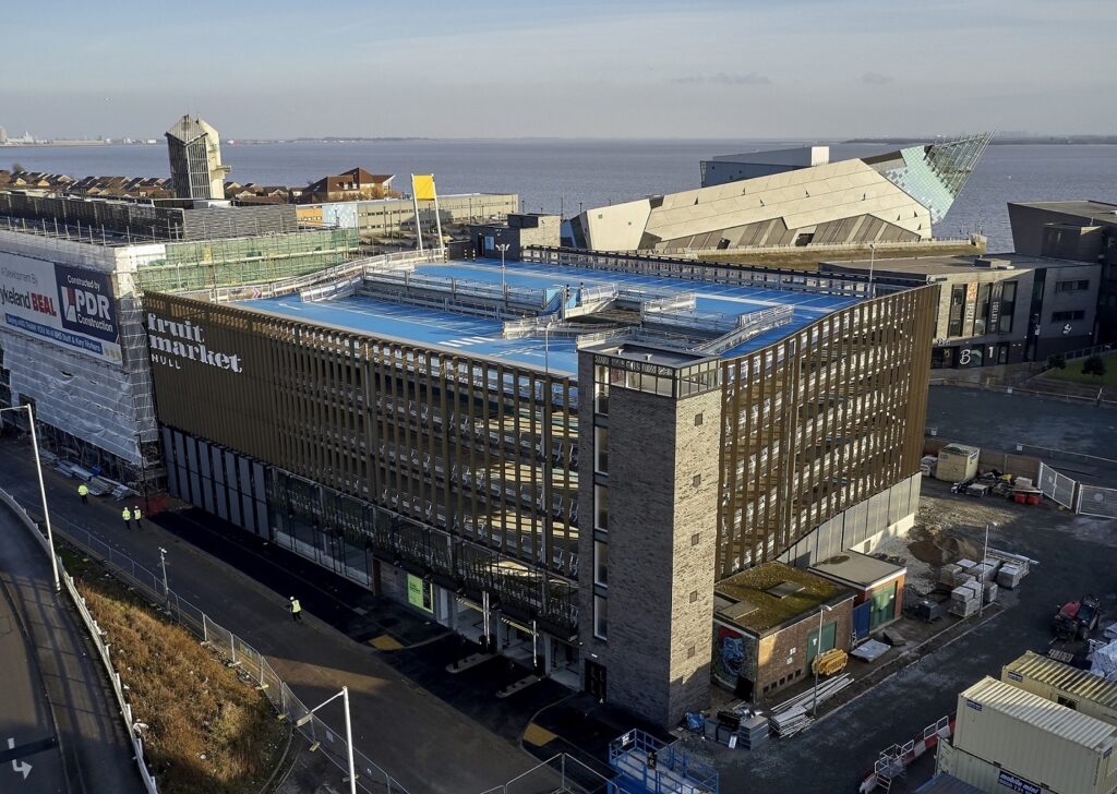Multi-storey car park opens as Fruit Market regeneration drives forward ...